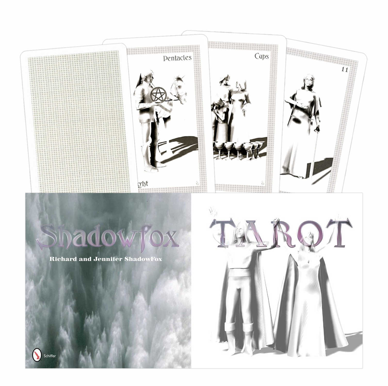 ShadowFox Tarot Kortos Schiffer Publishing – OBUOLYS