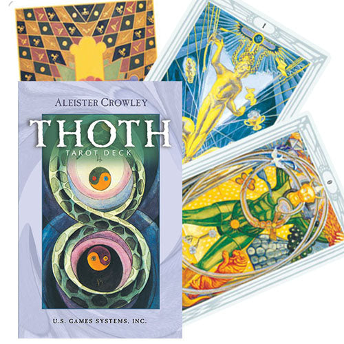 Aleister Crowley THOTH Taro kortos US Games Systems – OBUOLYS