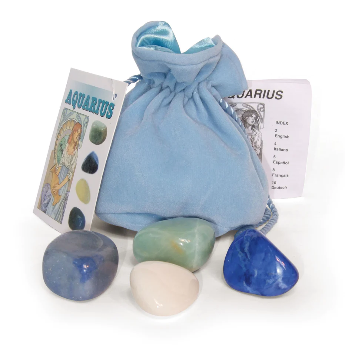 Astrologinis kristalinis talismanas (VANDENIS) Lo Scarabeo – OBUOLYS