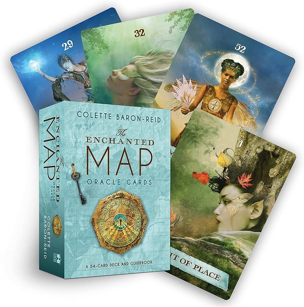The Enchanted Map Oracle kortos Hay House – OBUOLYS
