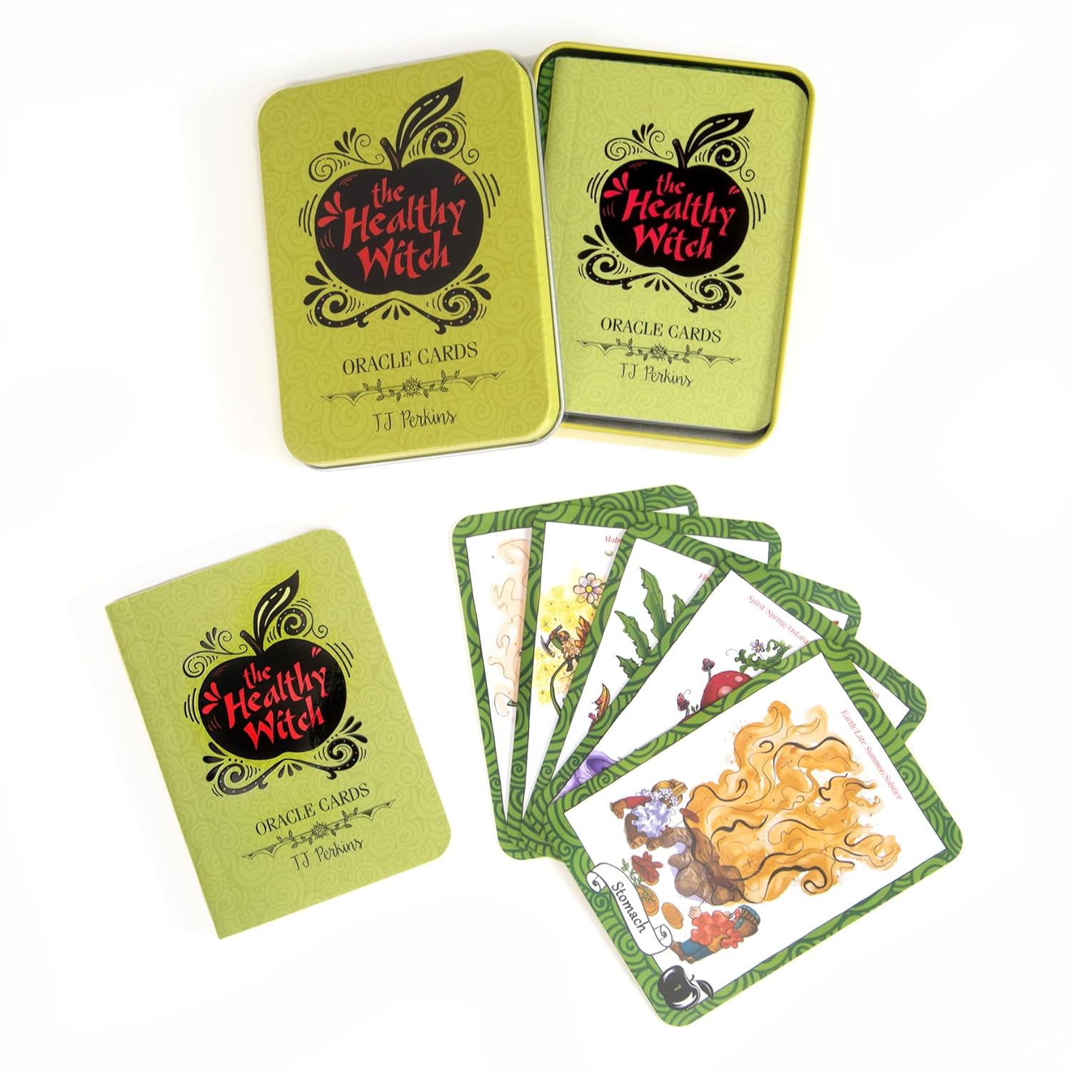 the Healthy Witch Orakulo kortos Schiffer Publishing – OBUOLYS