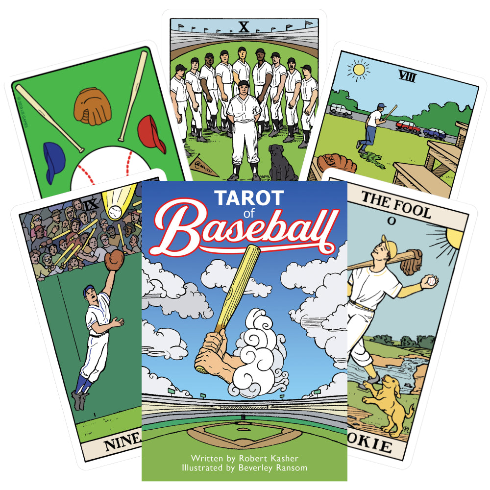 Tarot of Baseball kortos ir knyga US Games Systems – OBUOLYS