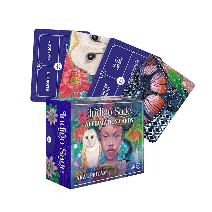 Indigo Sage Afirmacijų kortelės Rockpool – OBUOLYS