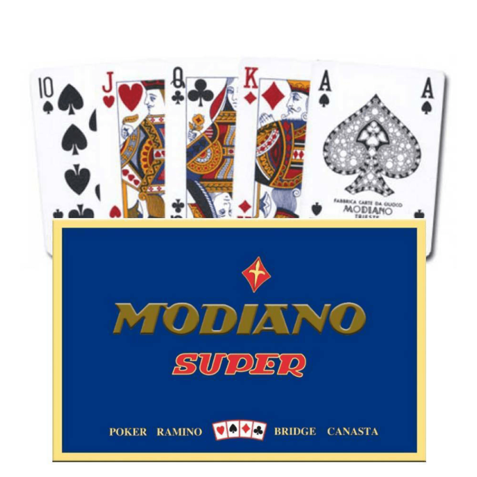 Modiano Ramino Super Fiori žaidimų kortos – OBUOLYS