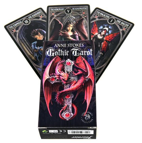 Anne Stokes Gothic Tarot kortos Fournier – OBUOLYS