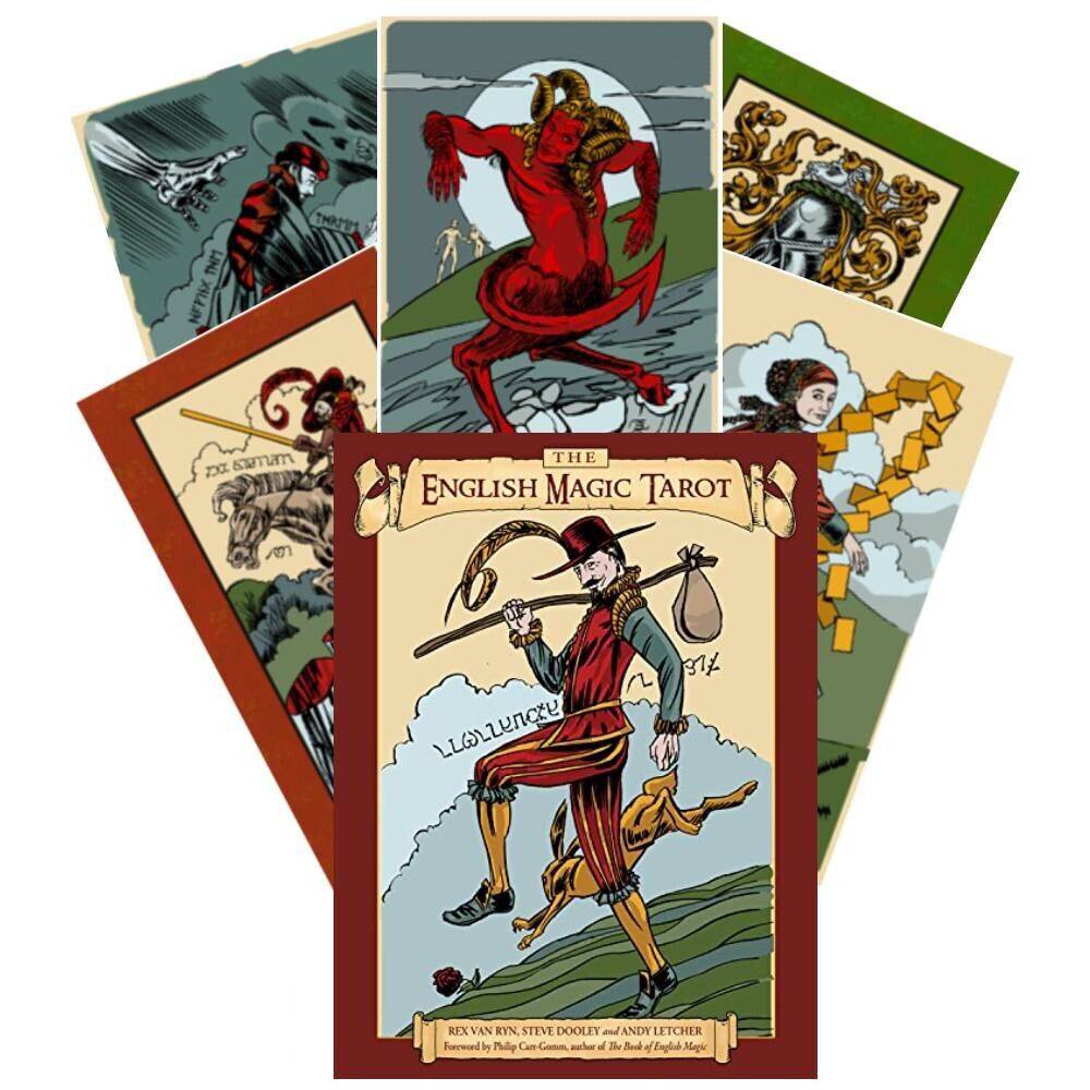 The English Magic Tarot kortos Weiser Books – OBUOLYS